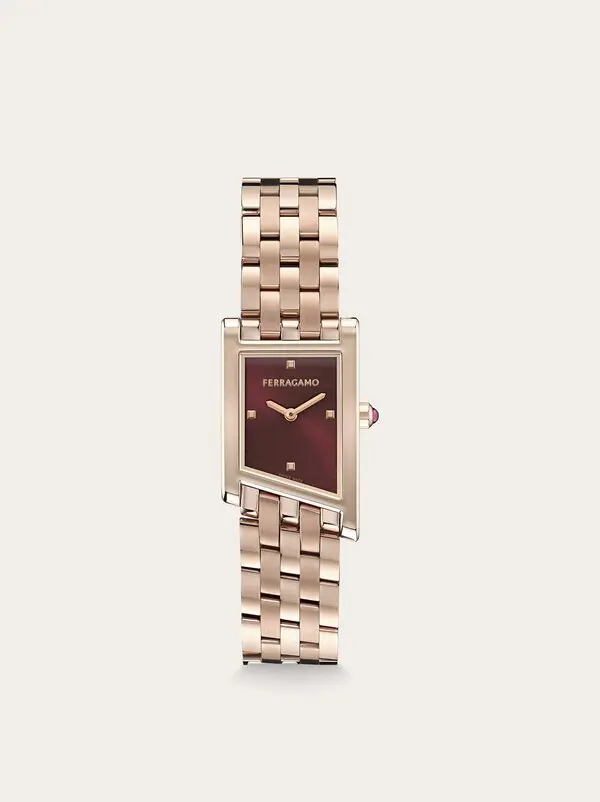 FERRAGAMO Asymetrique Watch - Pink
