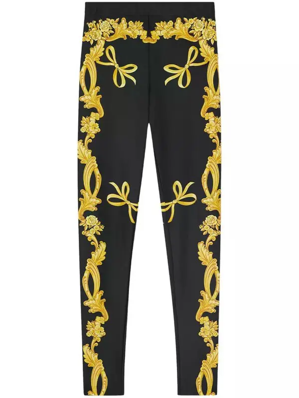 Versace Cameo Leggings - Black