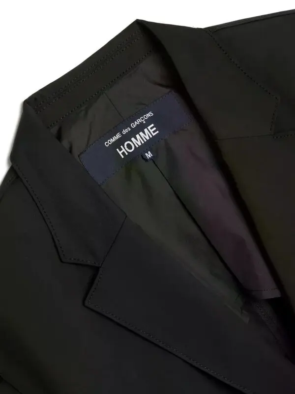 Comme Des Garçons Twill-weave Blazer