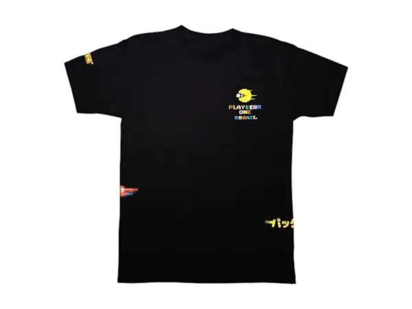 BAIT X Pacman Glitch Tee Shirt - Black