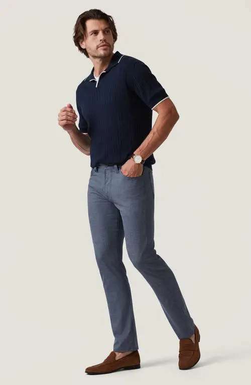 34 Heritage Courage Straight Leg Pants - Navy Fancy