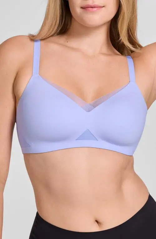 HONEYLOVE Liftwear Crossover Bra - Periwinkle