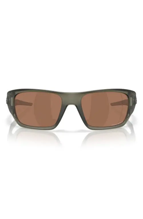 Oakley 60mm Prizm™ Rectangular Sunglasses - Matte Olive Ink