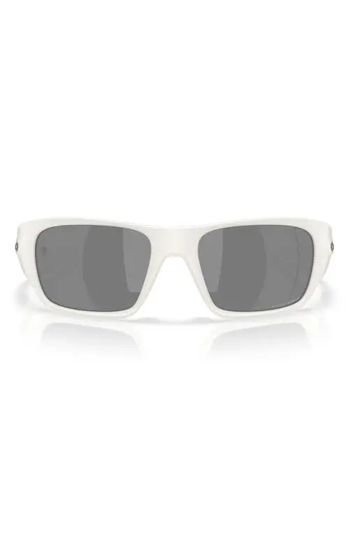 Oakley 60mm Prizm™ Rectangular Sunglasses - Matte Vapor / Prizm Black