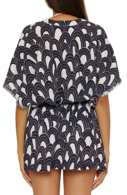Trina Turk Arches Cotton Cover-up Tunic
