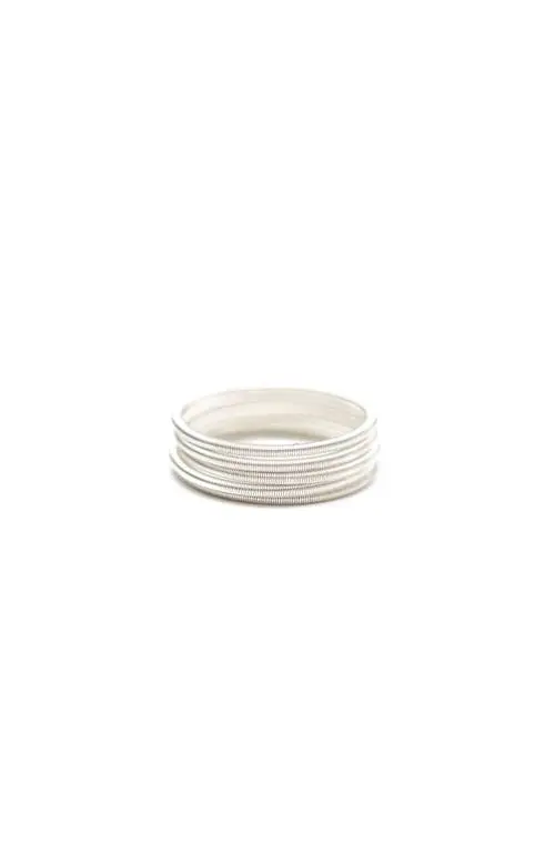 EMERSON & OLIVER Dia Rings Set - Sterling