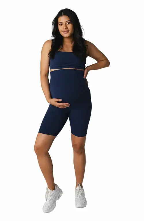 VITALITY Cloud Ii Maternity Biker Short - Sapphire