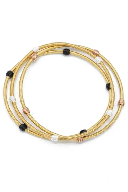EMERSON & OLIVER Beaded Bracelets Set - Gold/mixed