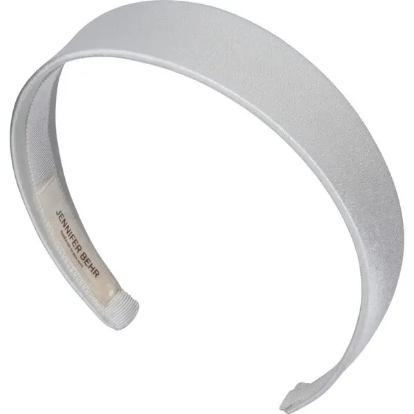 JENNIFER BEHR Lydia Satin Headband - Cream