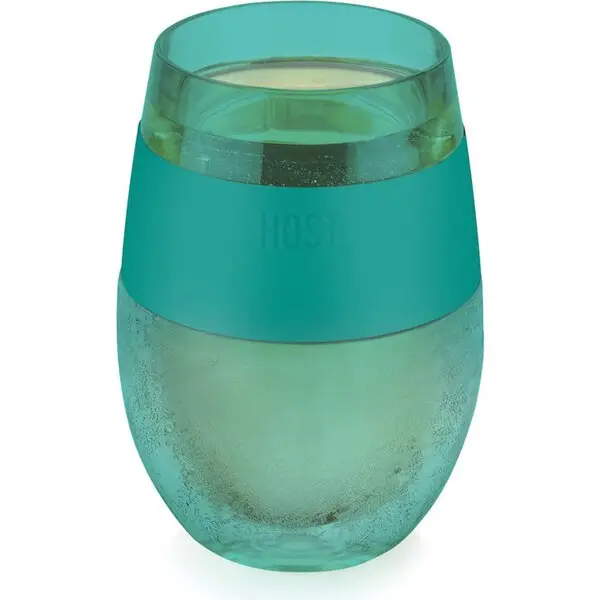 HOST Wine Freeze Cooling Cup - Tinted Green