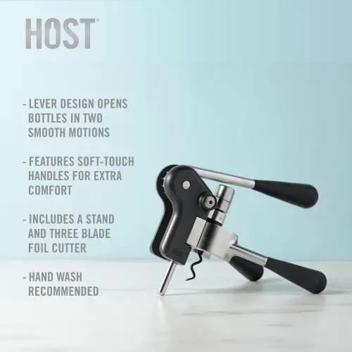 HOST Lever Corkscrew Set