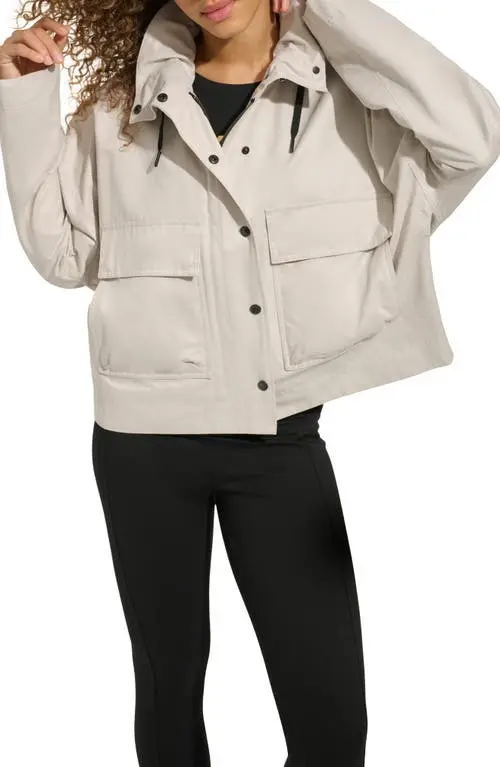 Karl Lagerfeld Paris Oversized Zip-front Jacket