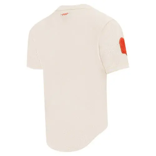 PRO STANDARD Joe Burrow Cincinnati Bengals Triple Tonal Button-up Baseball Jersey