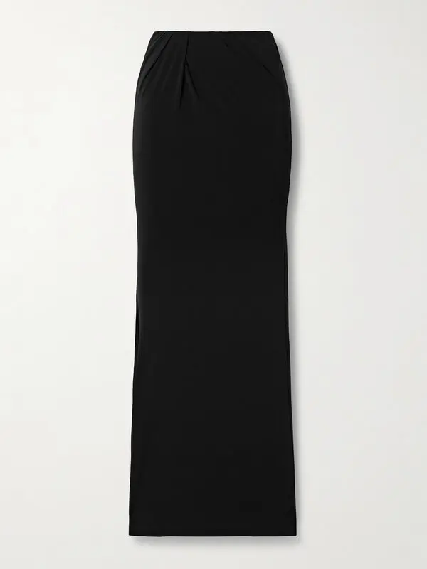 Jacquemus Peplo Draped Maxi Skirt