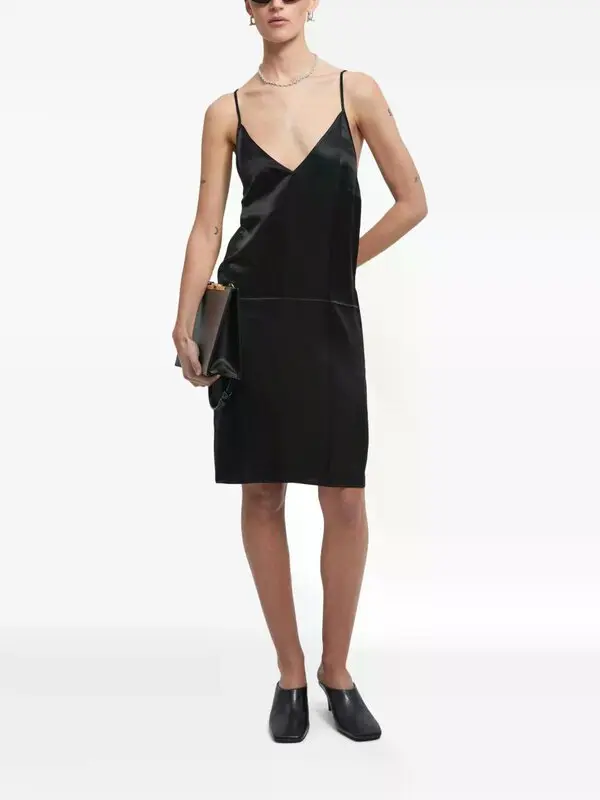AERON Satin Midi Dress