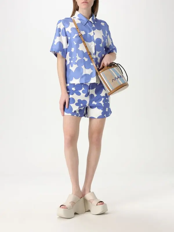 Marni Floral Print Shorts