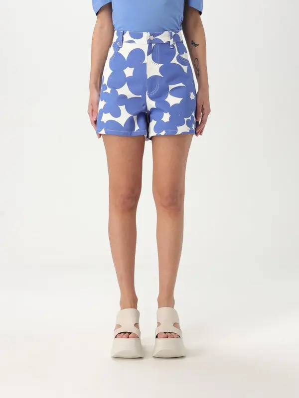Marni Printed Shorts - Blue