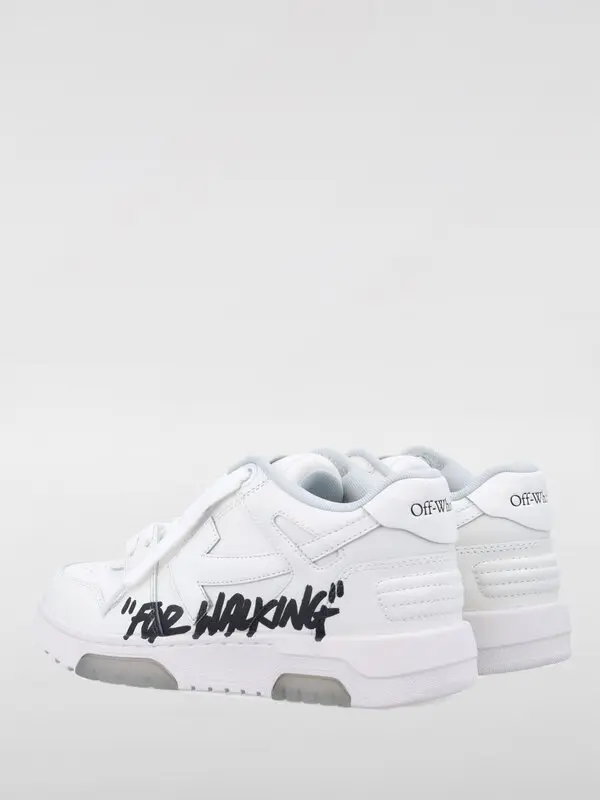 Off-White For Walking" Lace-up Sneakers