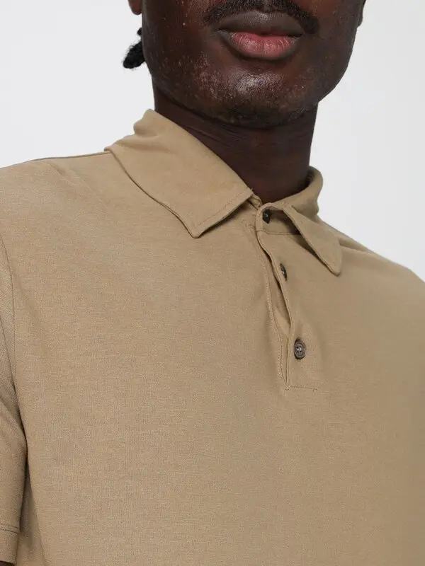 ZANONE Polo Shirt - Mustard