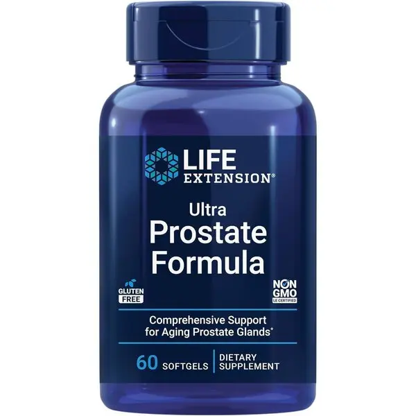 LIFE EXTENSION Ultra Prostate Formula 60 Softgels - One-color