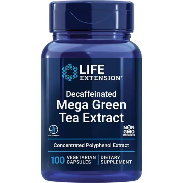 LIFE EXTENSION Mega Green Tea Extract 100 Capsules
