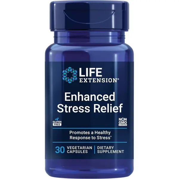 LIFE EXTENSION Enhanced Stress Relief 30 Capsules - One-color