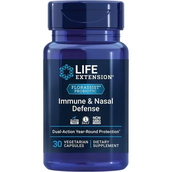 LIFE EXTENSION Florassist Immune & Nasal Defense 30 Capsules - One-color