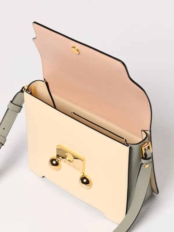 Marni Color Block Shoulder Bag - Pink