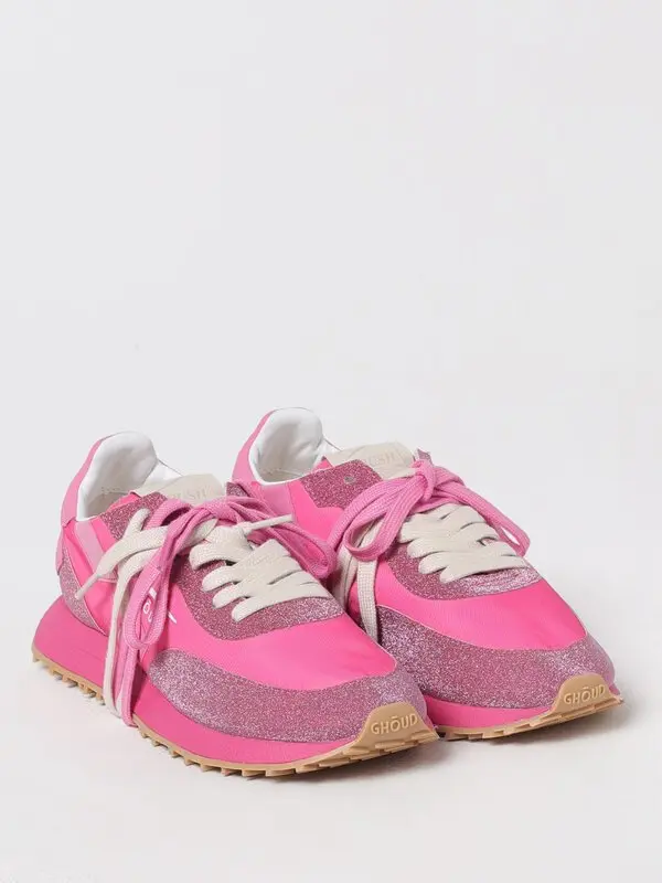 GHOUD VENICE Lace-up Sneakers - Fuchsia