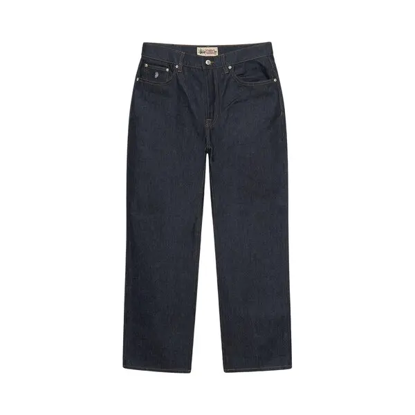 StÜssy Classic Raw Denim Jeans - Blue