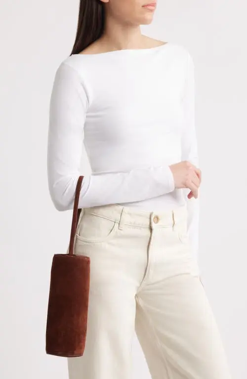 REFORMATION Simona Cylinder Shoulder Bag