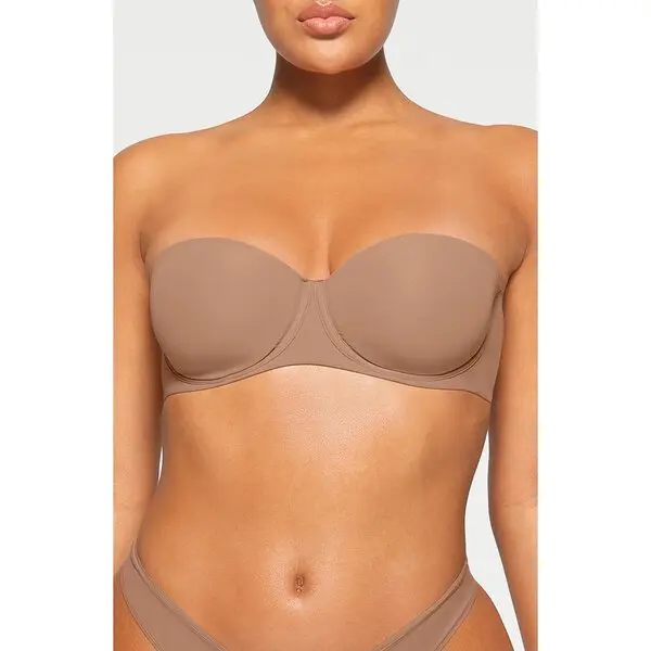 SKIMS Fits Everybody Strapless Bra - Sienna