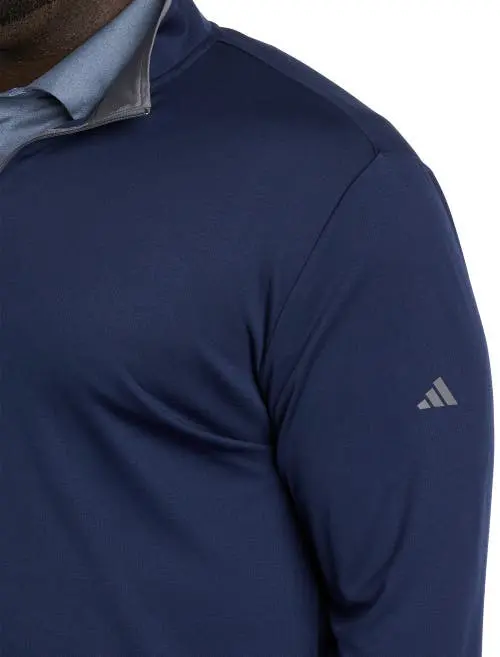 Adidas Big & Tall 1/4-zip Performance Pullover - Navy