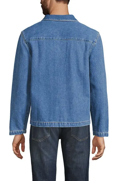 LANDS' END Full Zip Lightweight Jacket