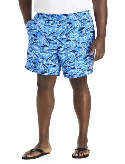 Vineyard Vines Big & Tall Bone Fish Chappy Swim Trunks