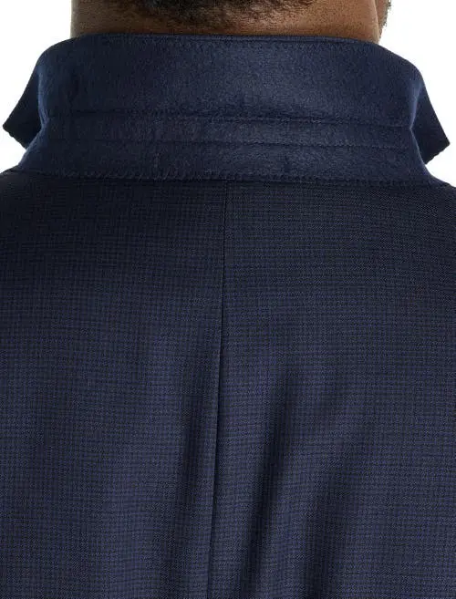 JV REFLEX Big & Tall Mini Neat Suit Jacket