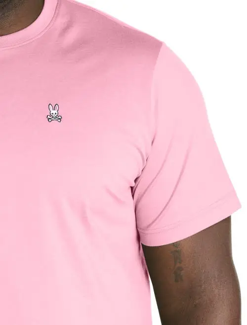 Psycho Bunny Big & Tall Crewneck T-shirt - Romance Rose