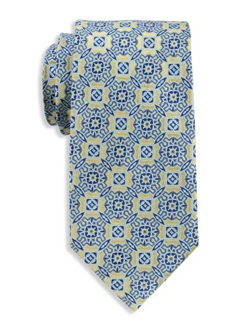 SYNRGY BY DXL Geometric Neck Tie - Yellow