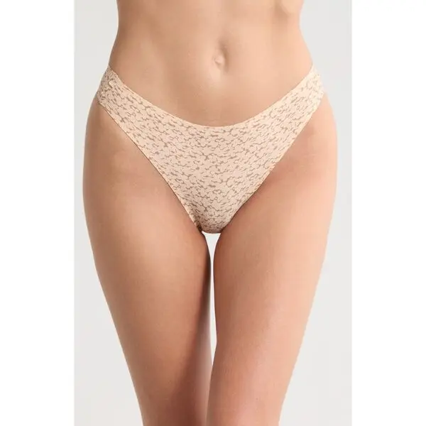 Chantelle Soft Stretch Thong - Norah Nude Print