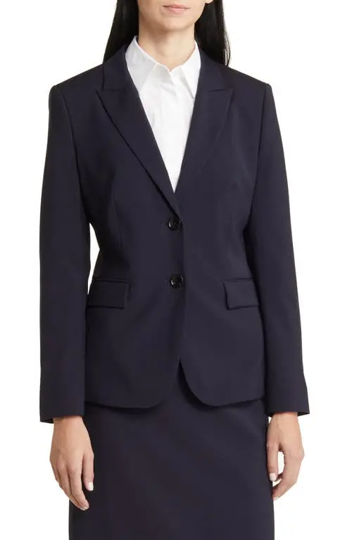 BOSS Juleah Wool Blazer - Sky Captain
