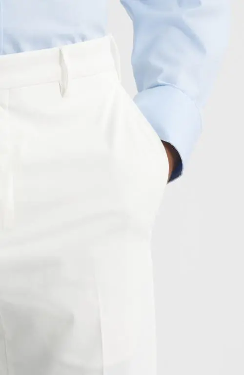 Zanella Parker Flat Front Stretch Cotton Pants