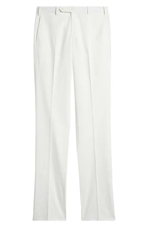Zanella Parker Flat Front Stretch Cotton Pants