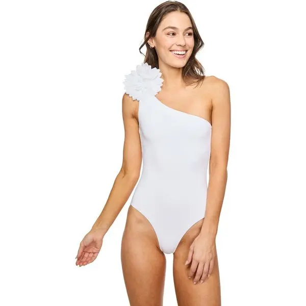 TABACARU Margherita One-piece Swimsuit - White