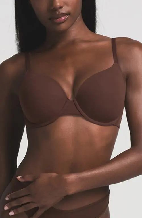 SKIMS Fits Everybody T-shirt Bra - Z/dnucocoa
