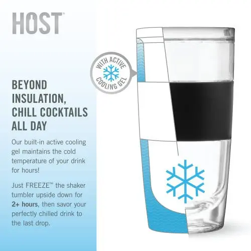 HOST Cocktail Shaker Freeze - Red