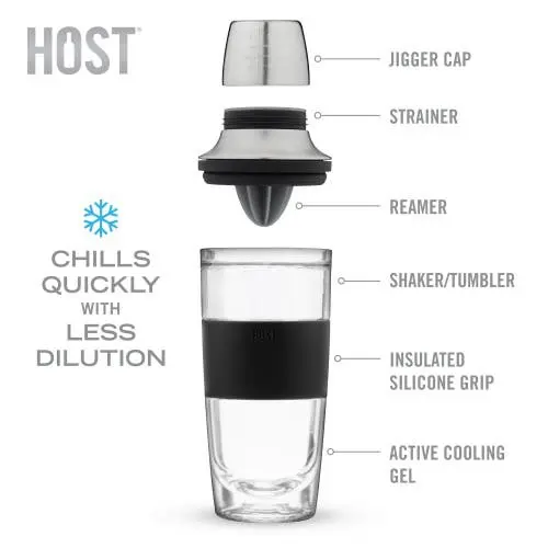 HOST Cocktail Shaker Freeze - Red