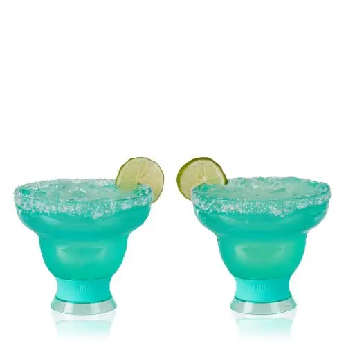 HOST Margarita Freeze Cooling Cup Set Of 2 - Aqua
