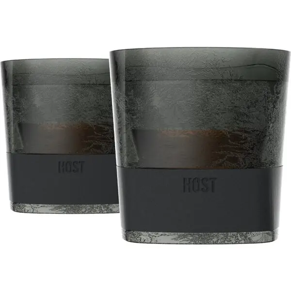 HOST Whiskey Freeze Cooling Cup Set Of 2 - Smoke