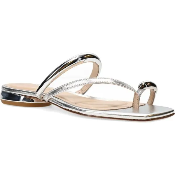 Pelle Moda Ondra Slide Sandal - Silver