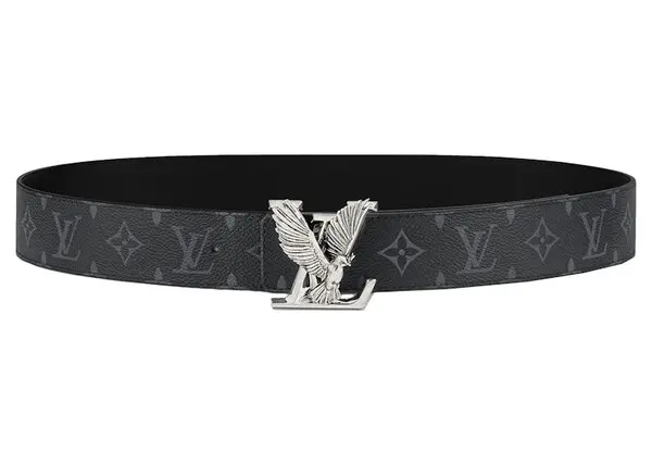 LOUIS VUITTON Dove 40mm Reversible Belt - Grey